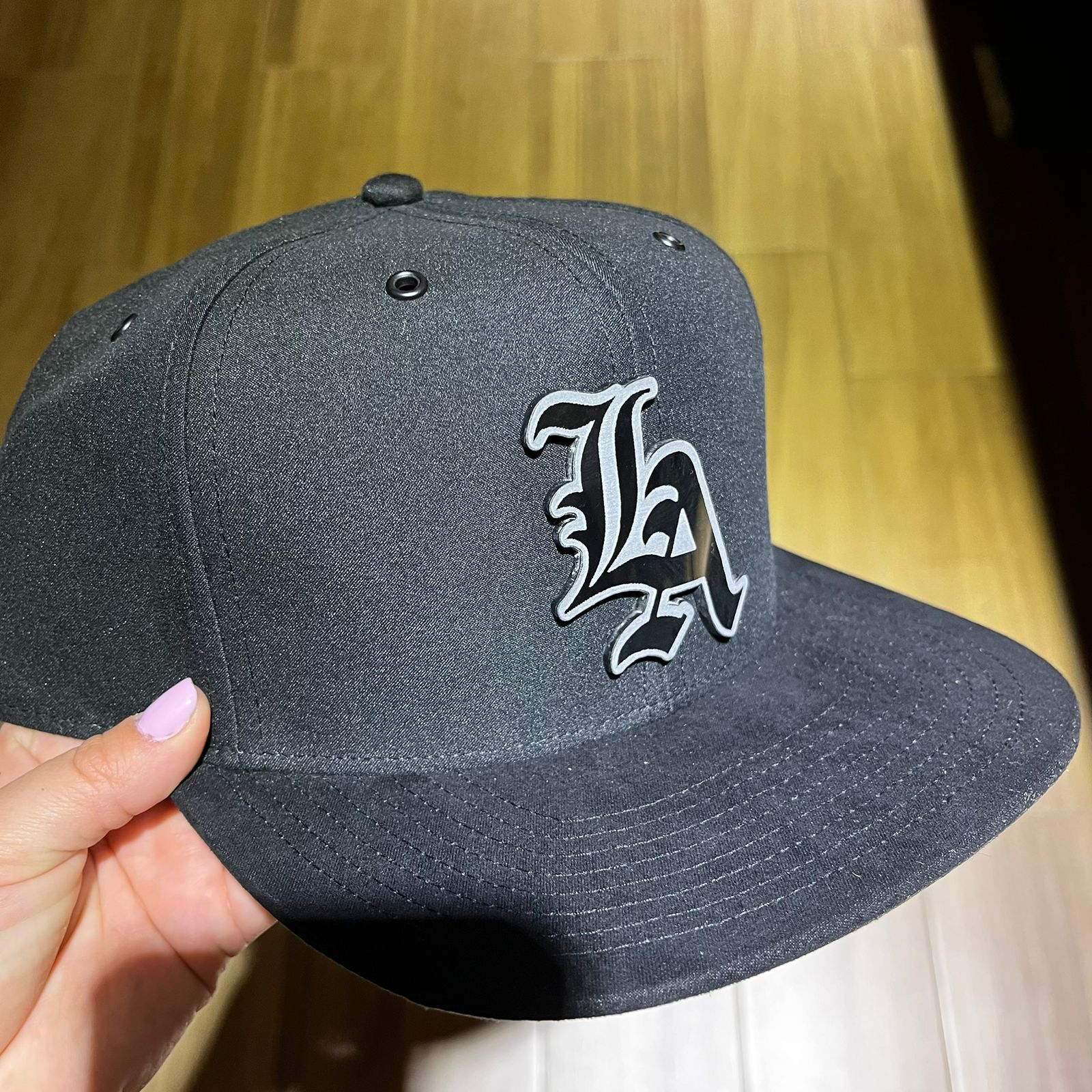 LA DODGERS CHOLO BLACK HELMET